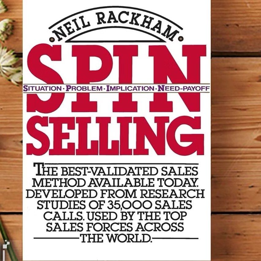 Book Spin Selling Neil Rackham Sea Glass Secrets Julia Reesor Don’t ...