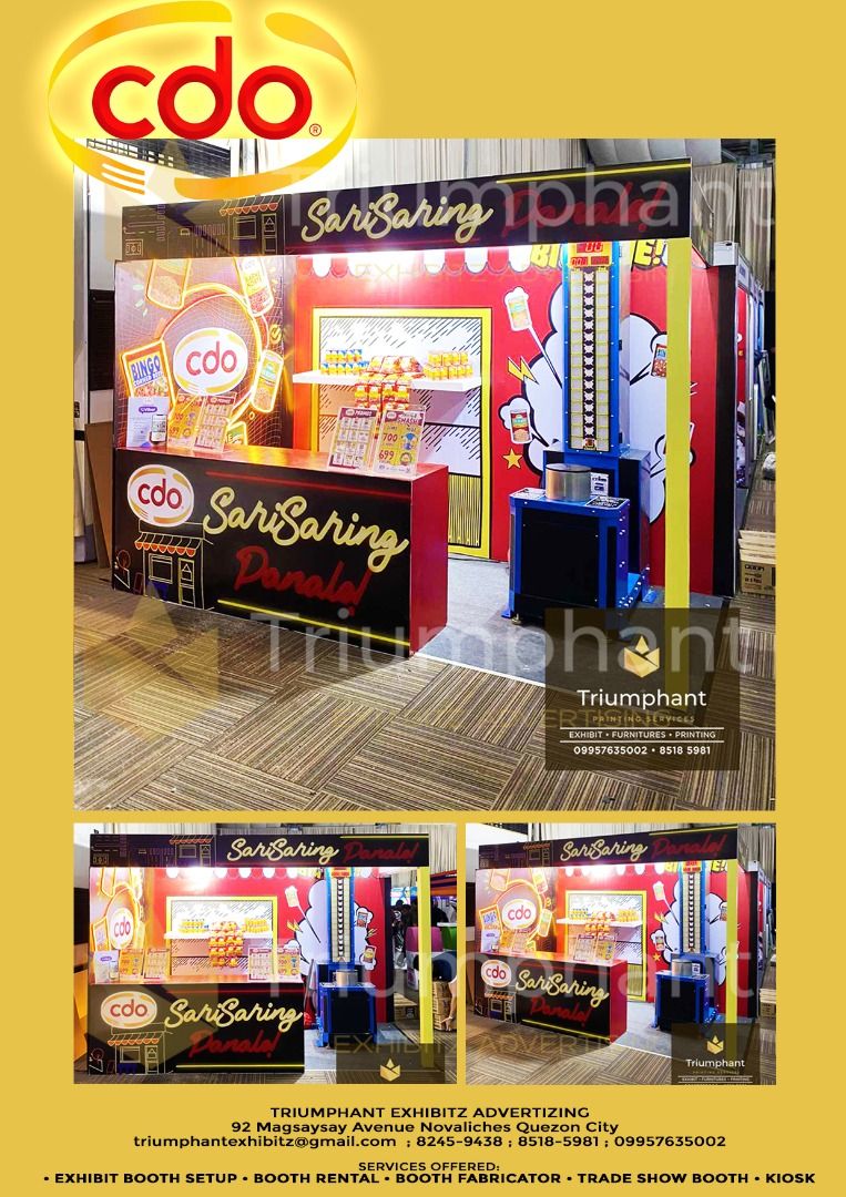 Booth Exhibit Booth Setup Event Trade Show Backwall Backdrop Kiosk ...