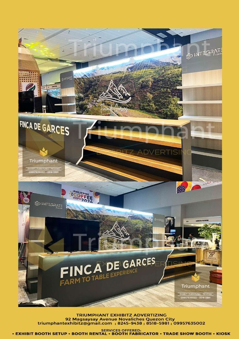 Booth Exhibit Booth Setup Event Trade Show Backwall Backdrop Kiosk ...