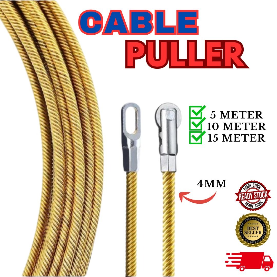Cable Wire puller HEAVY DUTY wire connector wire tarik wayar 15M 10M 5M ...