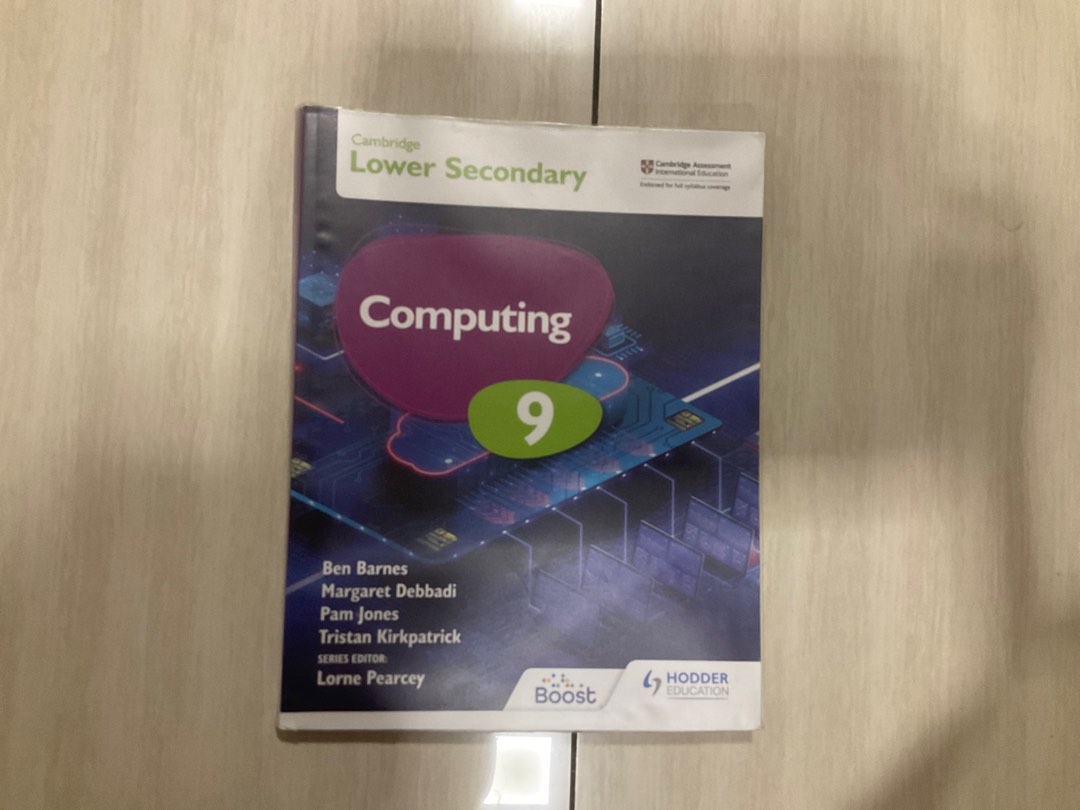 Cambridge lower secondary computing 9, Hobbies & Toys, Books ...