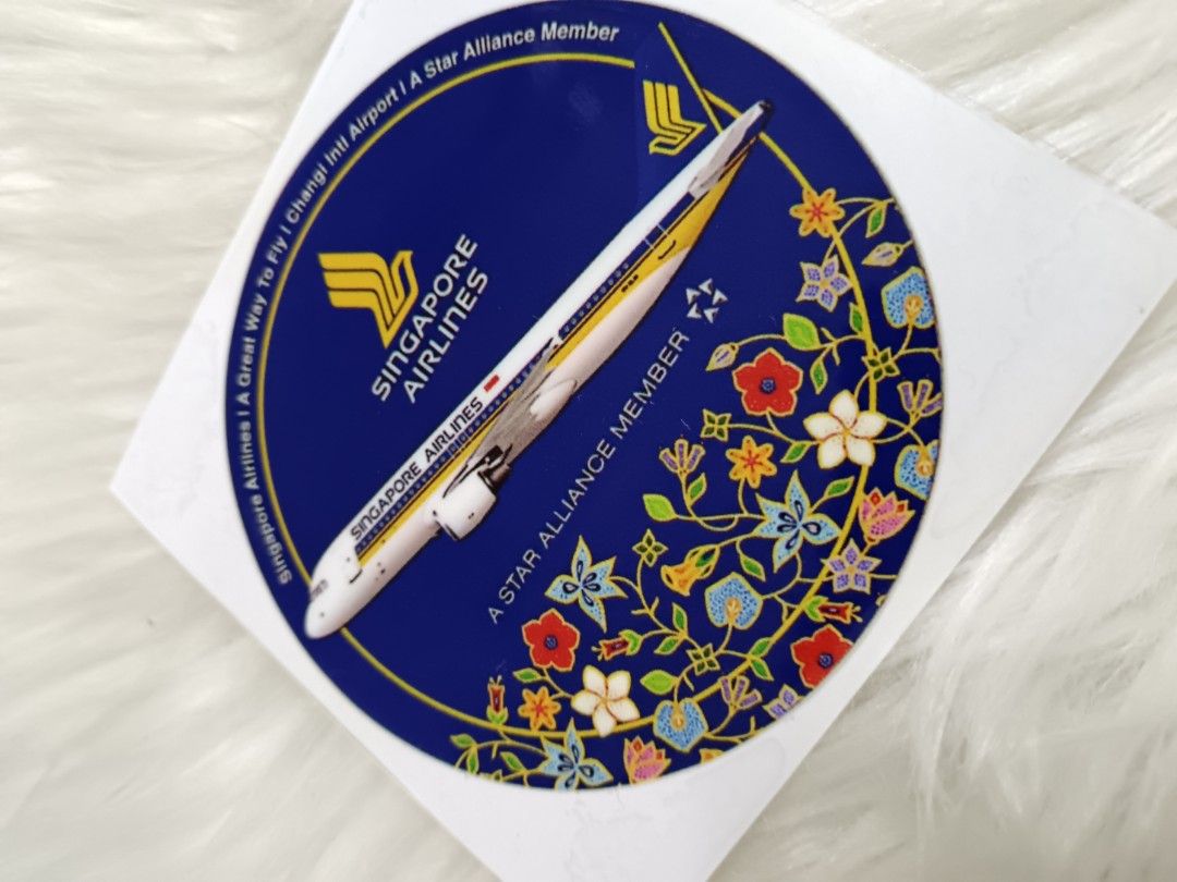 Car Sticker Tampal Dari Dalam Cermin (Singapore Airlines), Everything ...