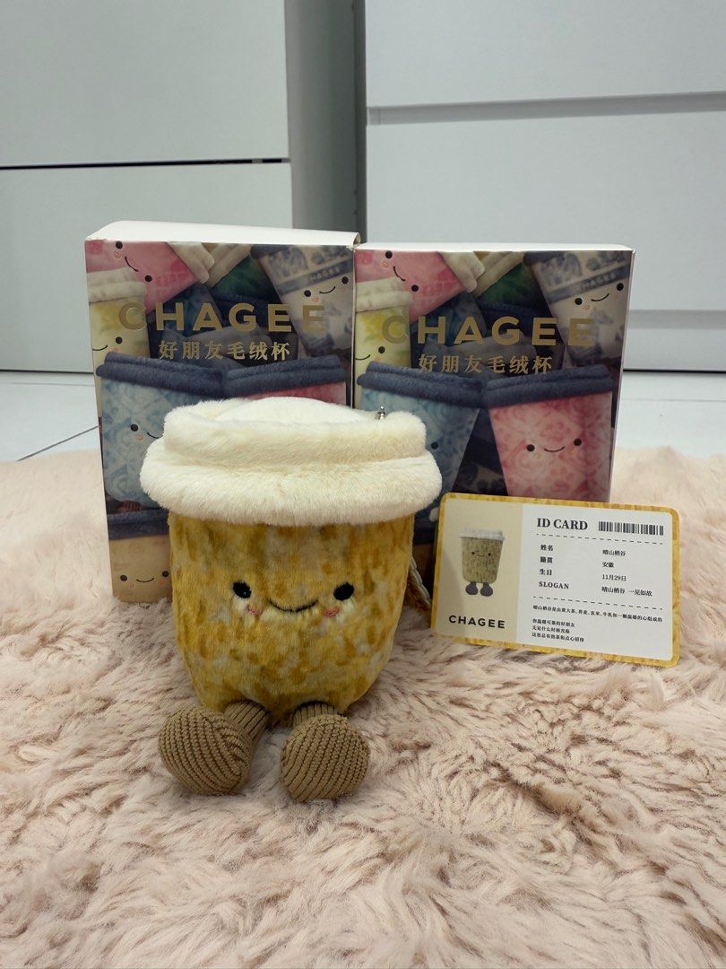 Chagee blind box plushies, Hobbies & Toys, Toys & Games on Carousell