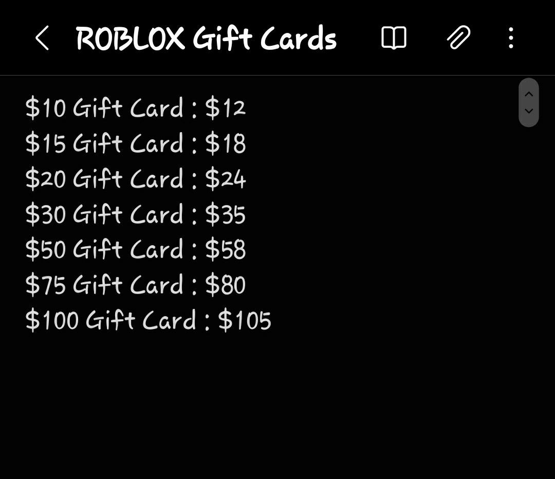[CHEAPEST] Roblox Gift Cards/e-Voucher, Video Gaming, Gaming ...