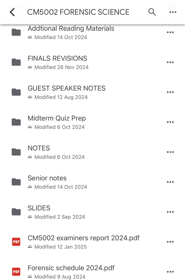 CM5002 FORENSIC SCIENCE NTU 24S1, Hobbies & Toys, Books & Magazines ...