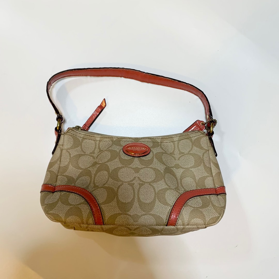 Coach Monogram Shoulder Bag, Luxury, Bags & Wallets on Carousell