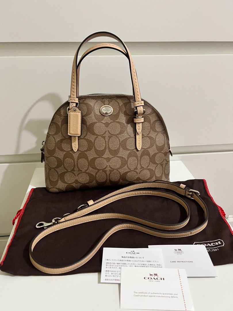 COACH TWO WAY BAG, Luxury, Bags & Wallets on Carousell