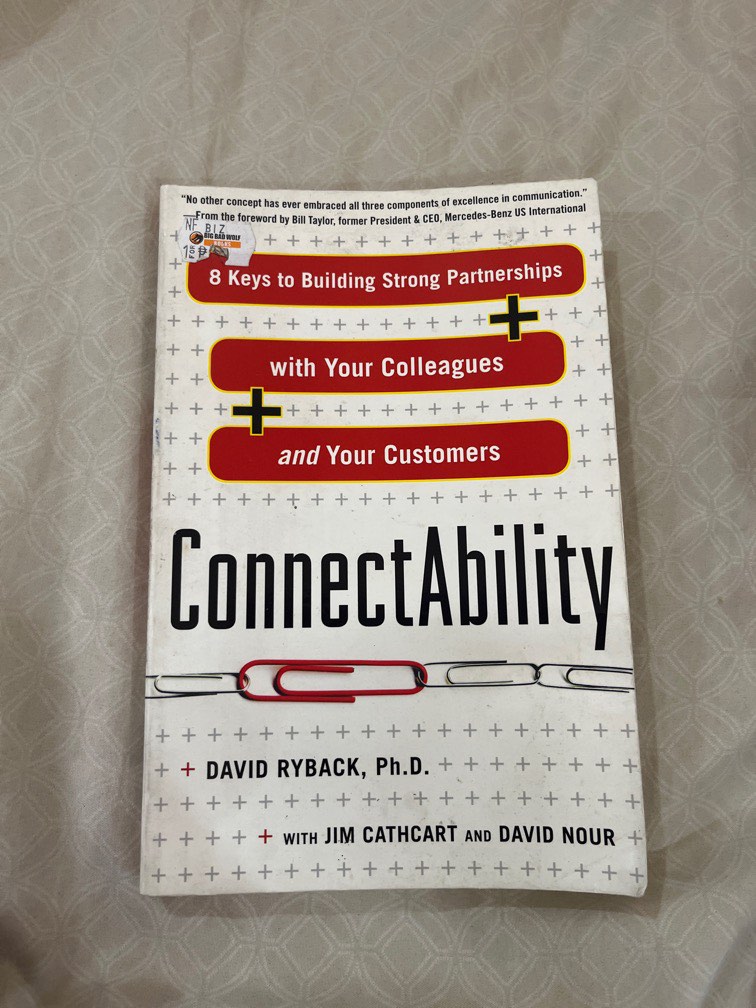 Connectability by David Ryback, Hobbies & Toys, Books & Magazines, Fiction & Non-Fiction on ...