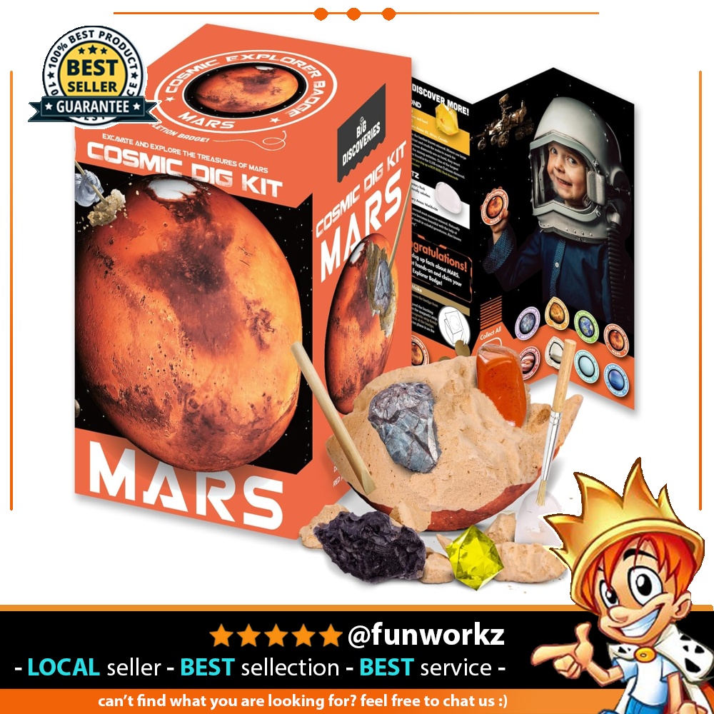Cosmic Dig Kit by Big Discoveries - Explore The Planets of The Solar ...