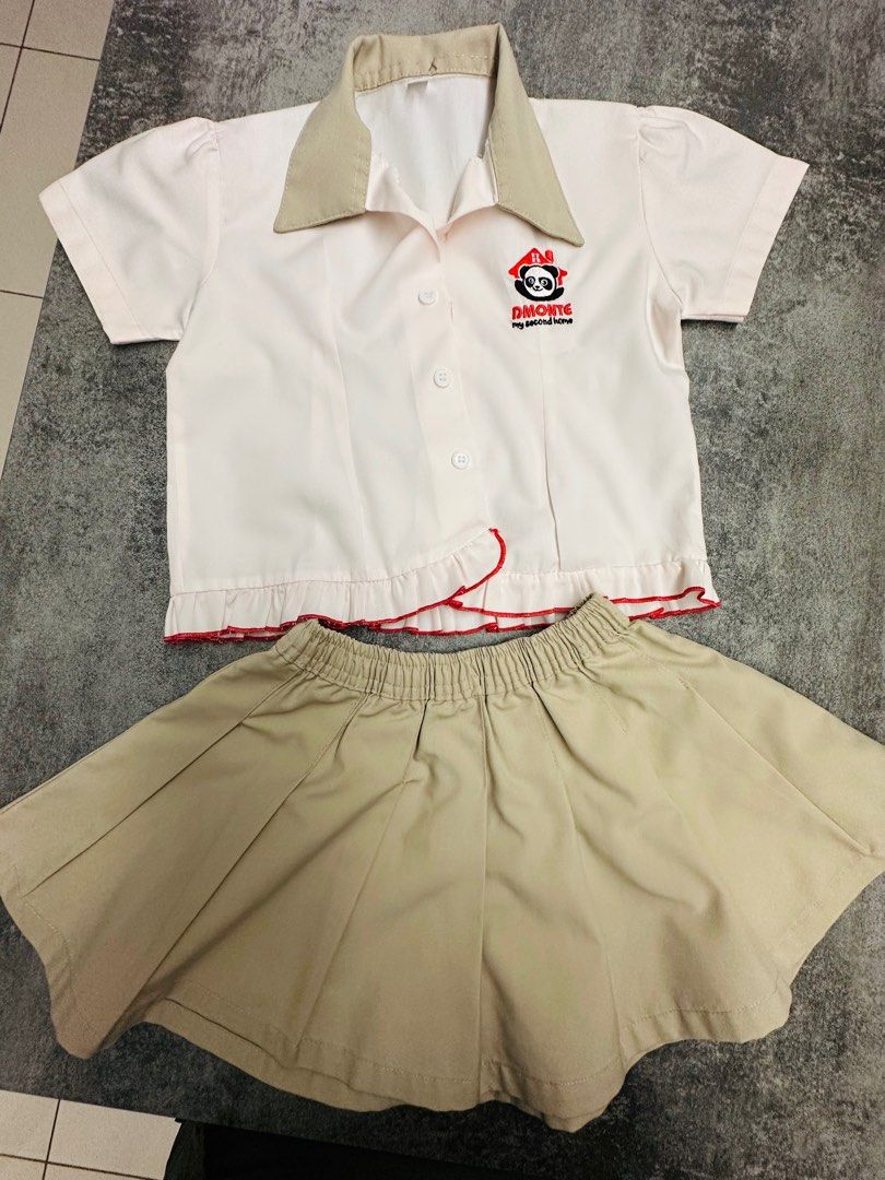 D Monte School Uniform, Babies & Kids, Babies & Kids Fashion on Carousell