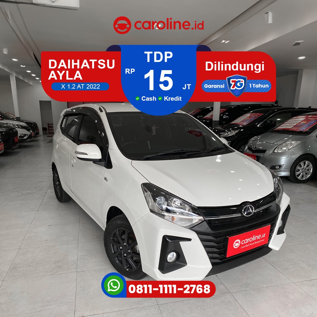 Daihatsu Ayla X 1.2 AT 2022 Mobil Bekas TDP Ceper, Mobil & Motor, Mobil ...