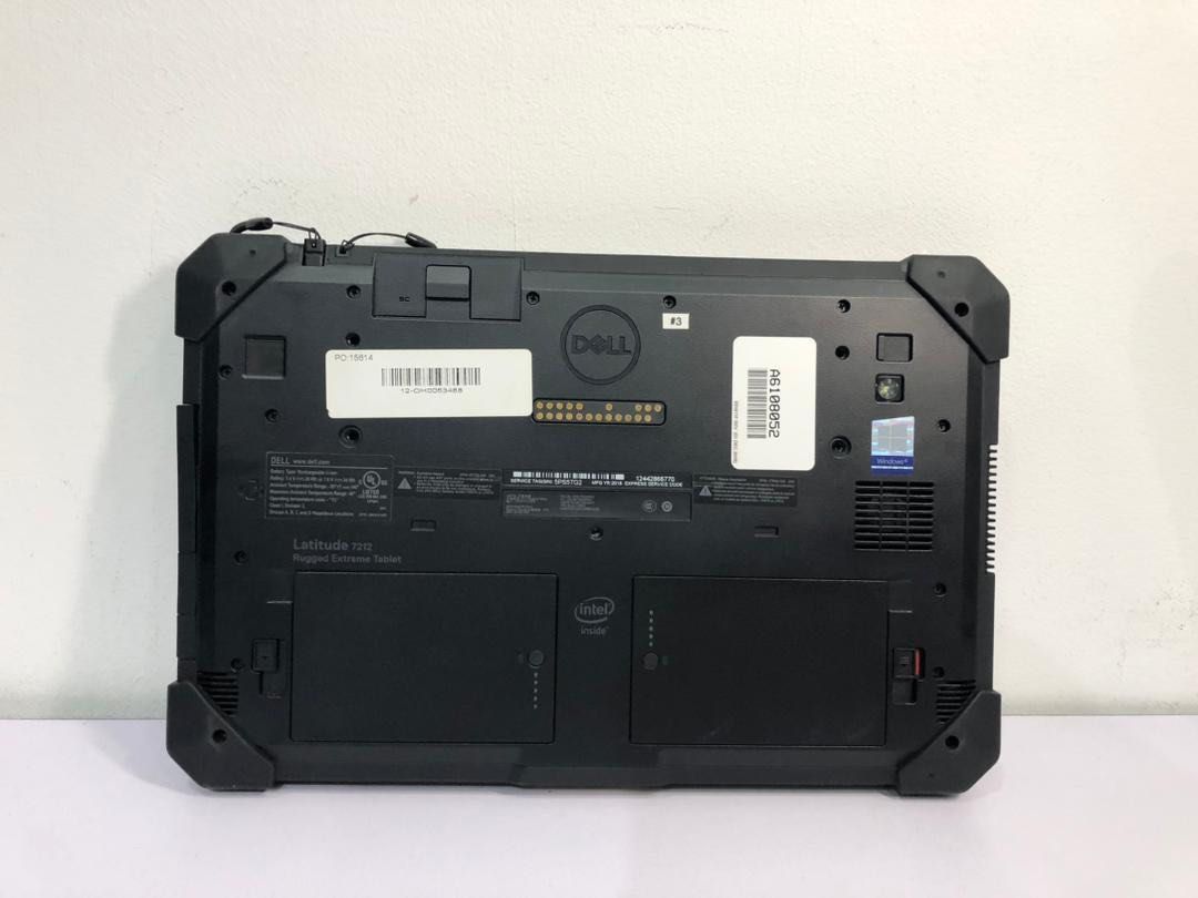 Dell Latitude 7212 Rugged Extreme Tablet Touchscreen Military Grade ...