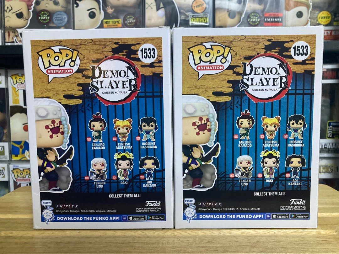 Demon Slayer Kimetsu no Yaiba Sound Hashira Tengen Uzui Funko Pop Chase ...
