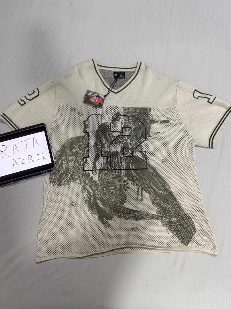 Derschutze "Sashiko V2" Knit Jersey Beige, Men's Fashion, Activewear on ...