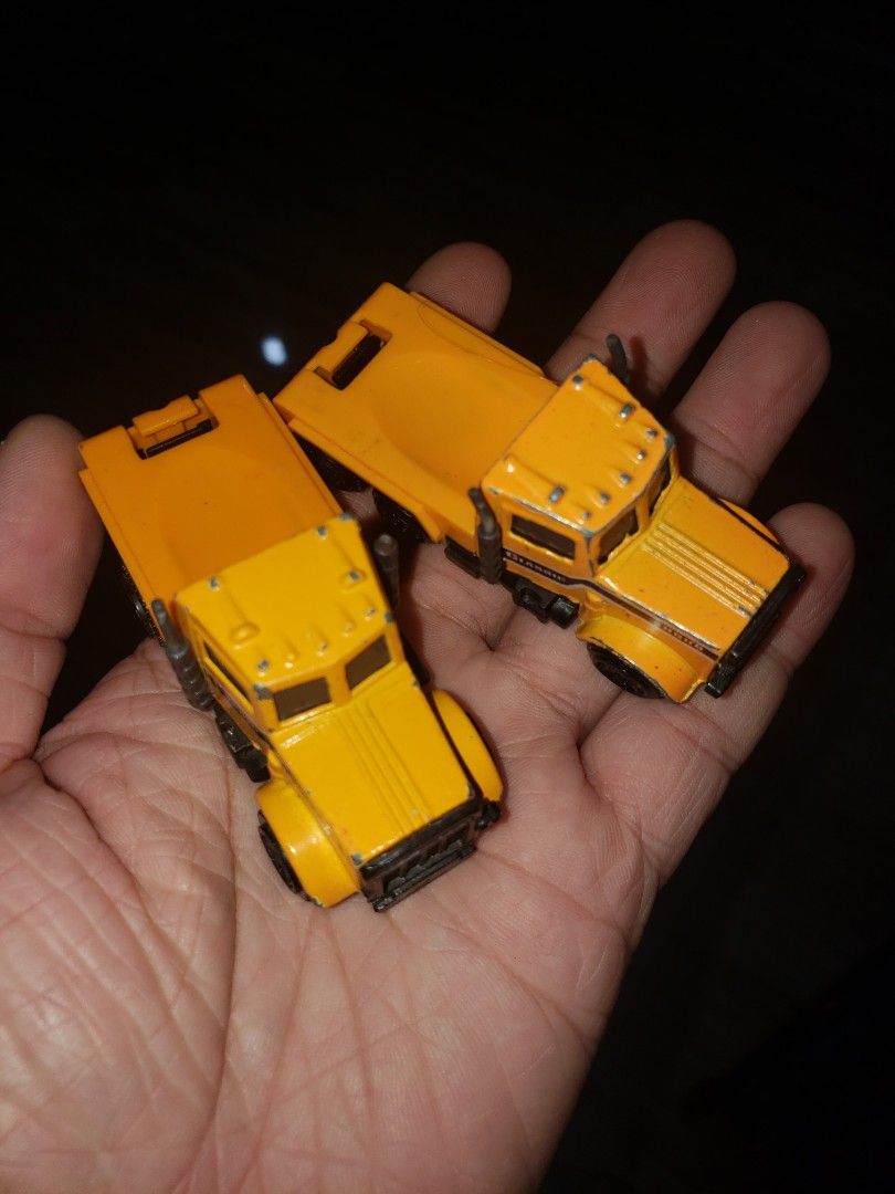 DIECAST DIE CAST JUALAN MAINAN MOBIL MOBILAN TRUK TRUCK KUNING DIESEL ...