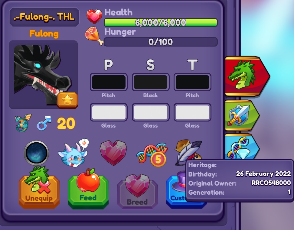 Dragon Adventures - Fm Thl Leg Eye Fulong, Video Gaming, Gaming ...