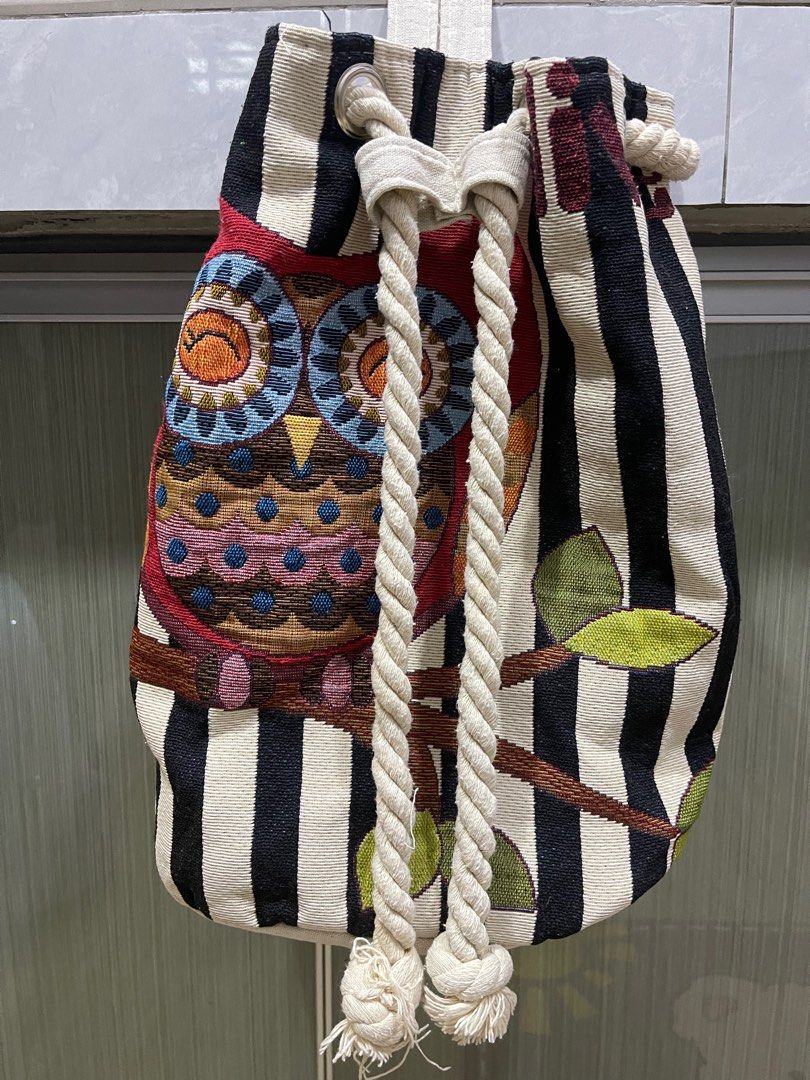 Draw string back packs, Women's Fashion, Bags & Wallets, Backpacks on ...