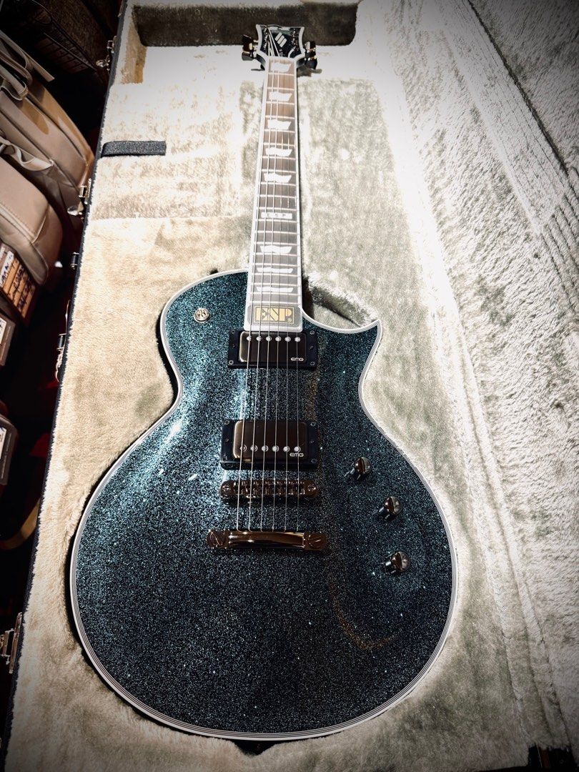 ESP Japan E-II Eclipse DB - Granite Sparkle Made In Japan, Hobbies & Toys, Music & Media ...
