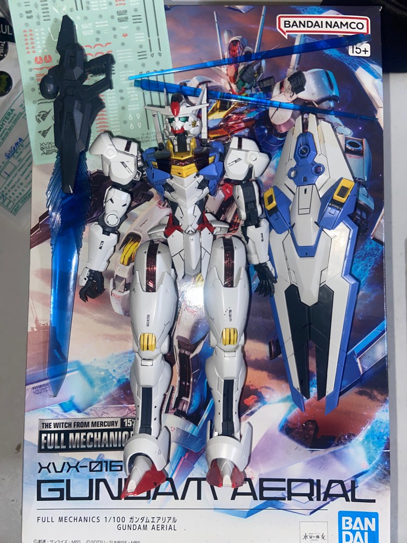 FM Full mechanic Gundam Aerial 1:100, Hobbies & Toys, Toys & Games on ...