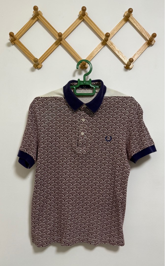 Fred perry limited origami polo shirt, Men's Fashion, Tops & Sets ...