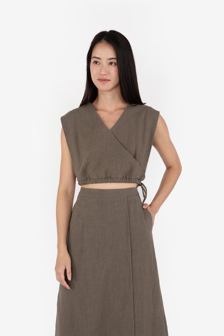 FTO from there on kye top, Women's Fashion, Tops, Sleeveless on Carousell