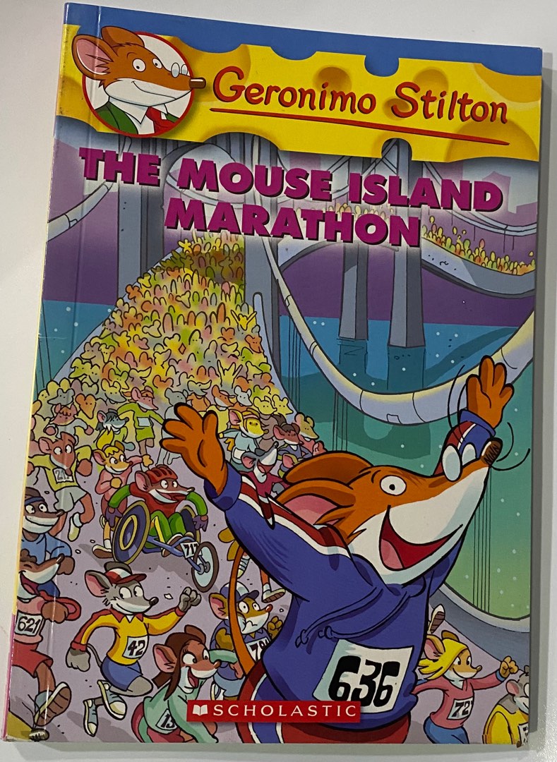 Geronimo Stilton 30: The Mouse Island Marathon, Hobbies & Toys, Books ...