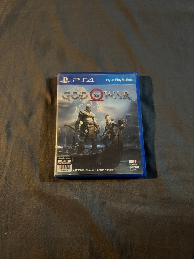 God of War 2018 PS4 CD, Video Gaming, Video Games, PlayStation on Carousell