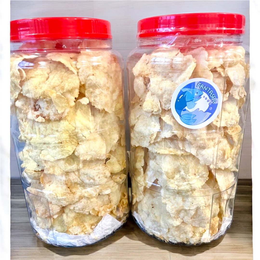 CNY Home Fried Traditional Emping Belinjo, Food & Drinks, Packaged ...