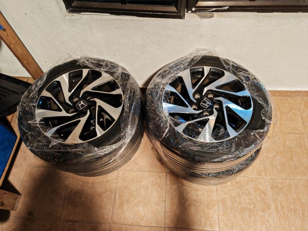 HONDA civic fc original 16 inch rim with tyre, Auto Accessories on ...