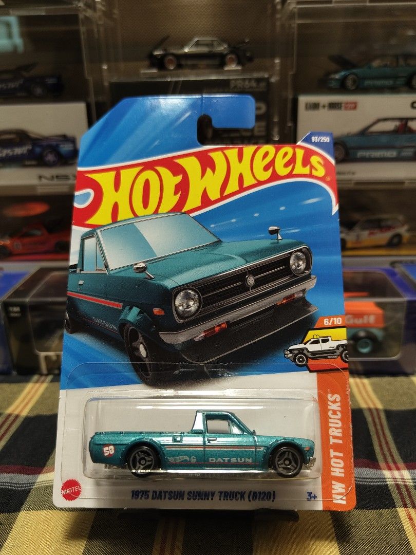 HOT WHEELS 1975 DATSUN SUNNY TRUCK B120, Hobbies & Toys, Toys & Games on Carousell