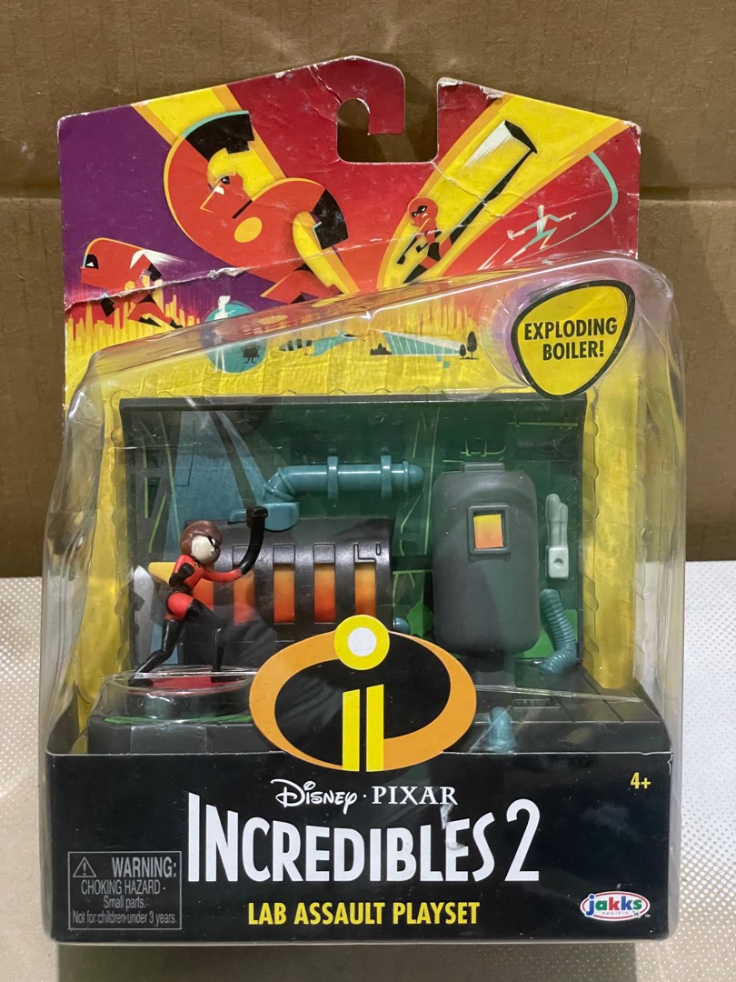 Incredibles 2 Elastic Girl Lab Assault Playset, Hobbies & Toys ...