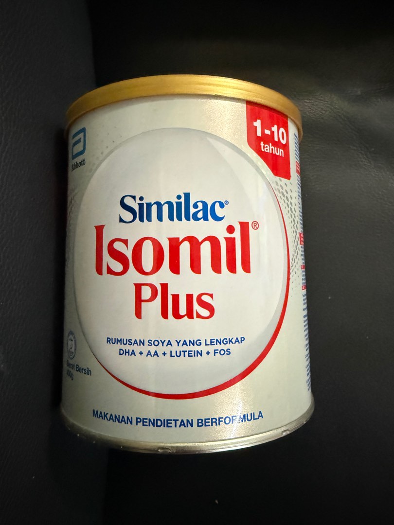 Isomil Plus Soy Formula for Milk Protein Allergy 1 to 10 y/o Tin (400g ...