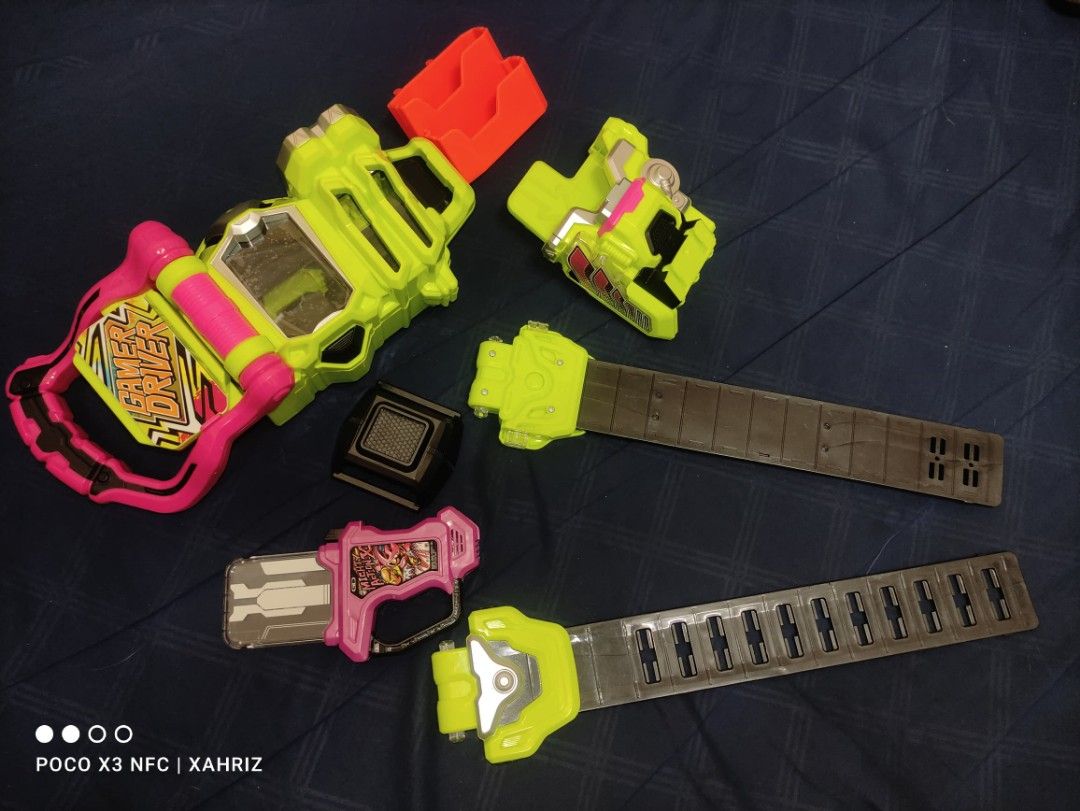 Kamen Rider Ex-Aid DX Gamer Driver x Kimewaza Holder Set, Hobbies ...