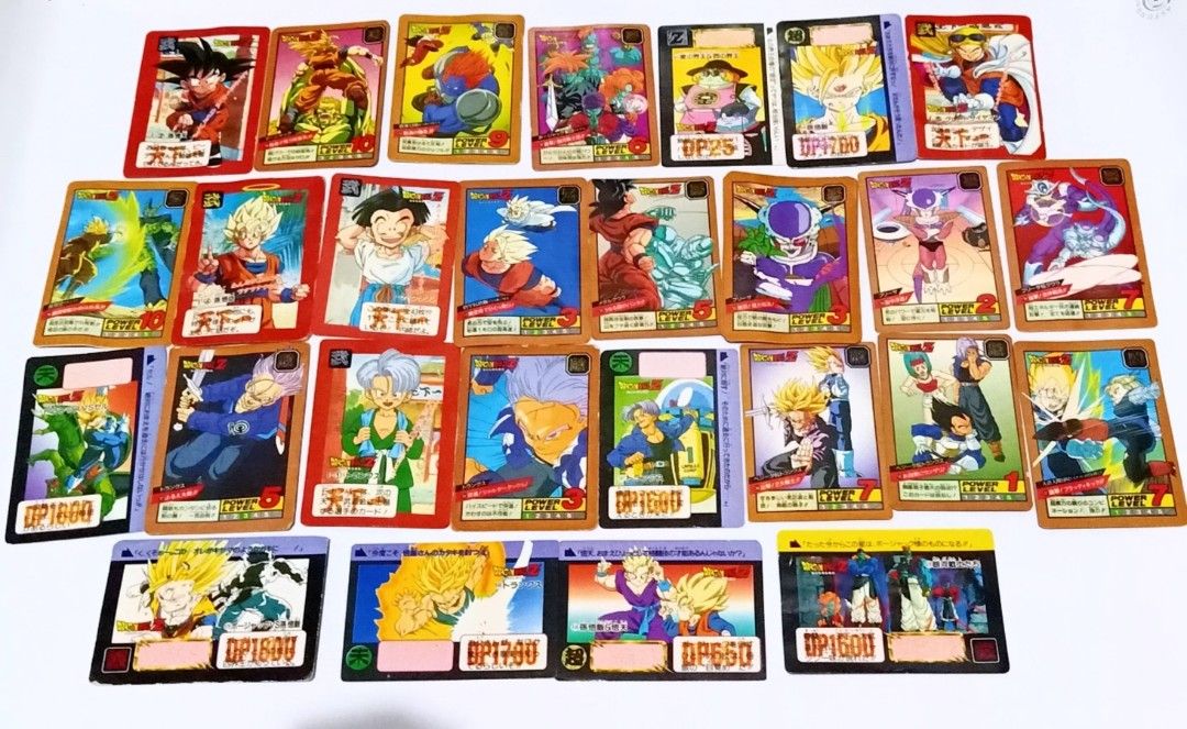Kartu Dragon Ball Jadul, Toys & Collectibles, Permainan Papan & Kartu ...