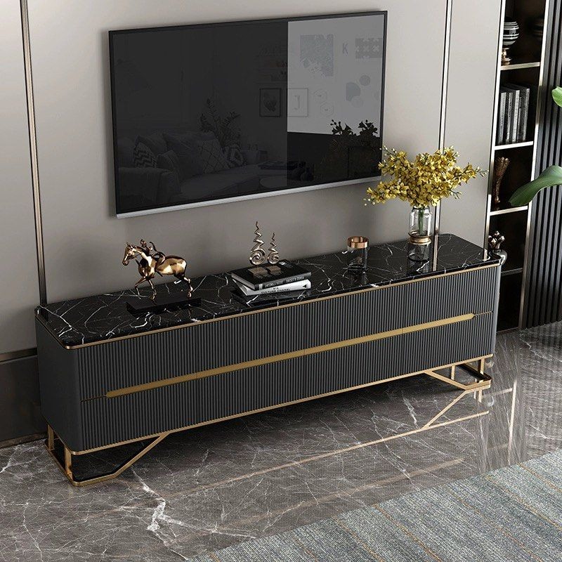KENZO Modern Sintered Stone TV Console, Furniture & Home Living ...