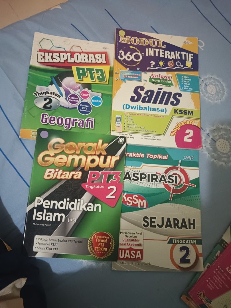 Kombo Buku Latihan Exercise Book Form 2 Tingkatan 2, Hobbies & Toys ...