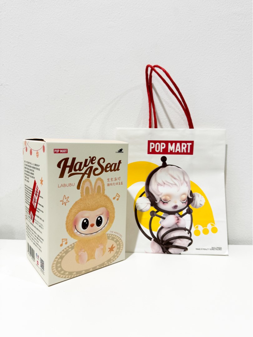 Labubu Pink Dada FULL SEGEL Ori Pop Mart HK, Toys & Collectibles ...