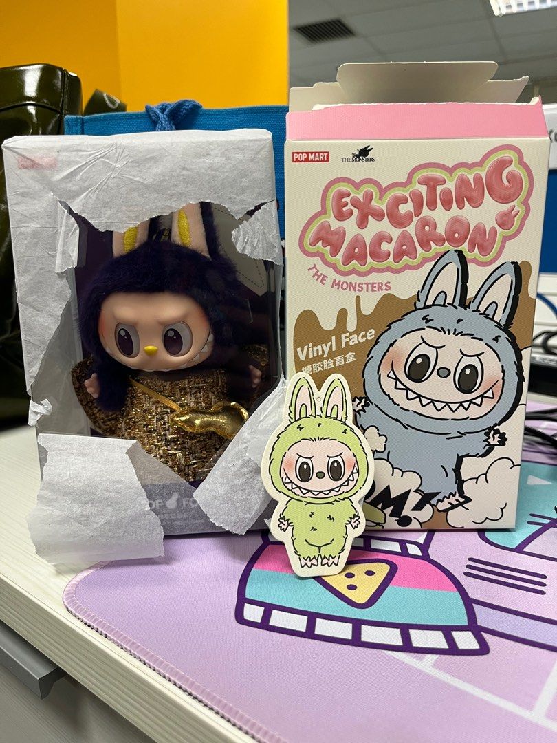 Labubu V1 Macaron & Wings of Fortune, Babies & Kids, Infant Playtime on ...