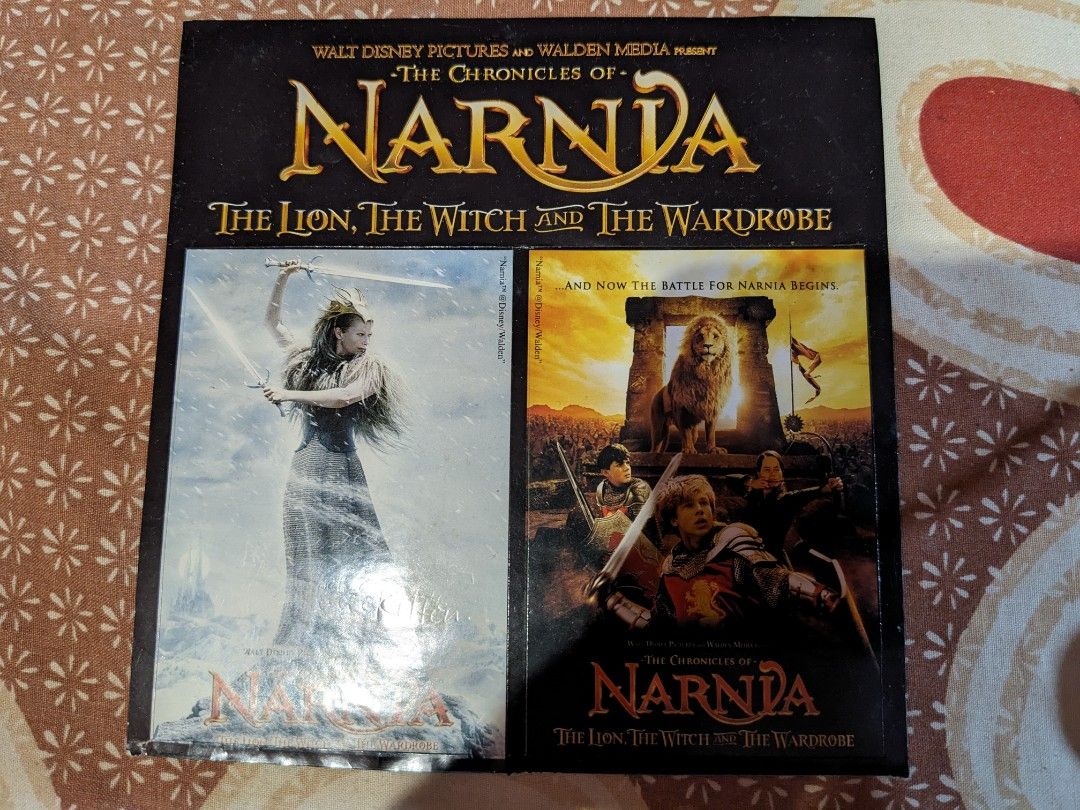 Limited Edition Chronicles of Narnia Poster + Sticker, Hobbies & Toys ...