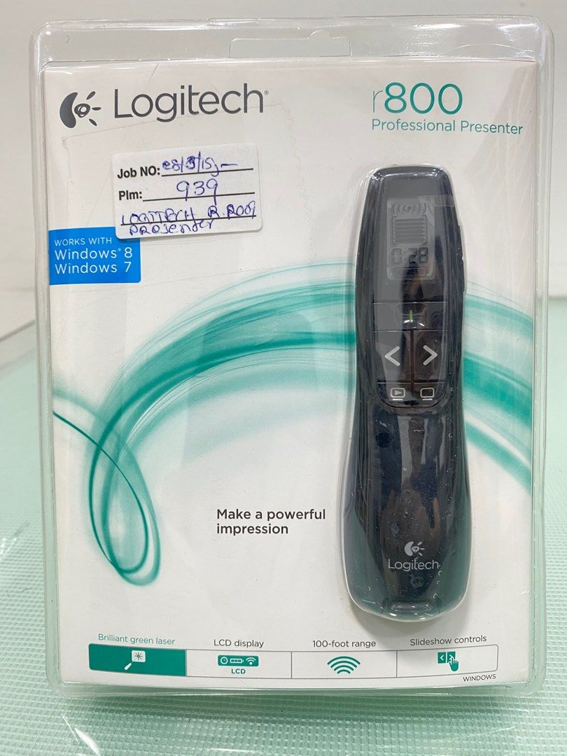 Logitech r800 Professional Presenter, Computers & Tech, Office ...