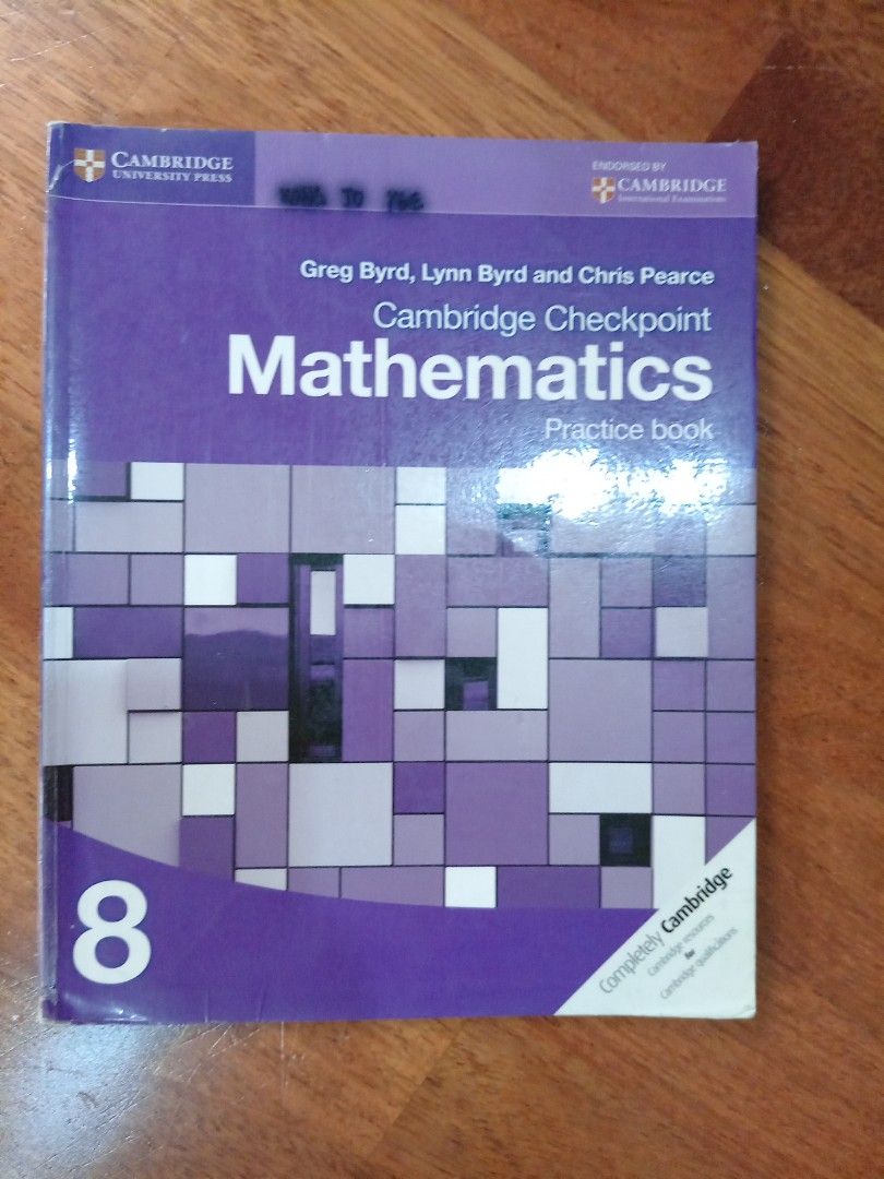 Mathematics Practice book Year 8, Hobbies & Toys, Books & Magazines ...