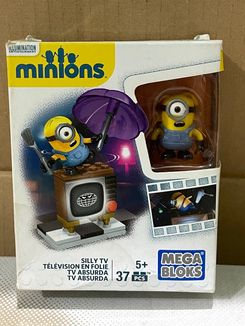 Mega Blocks Minions Silly TV, Hobbies & Toys, Memorabilia & Collectibles, Fan Merchandise on ...