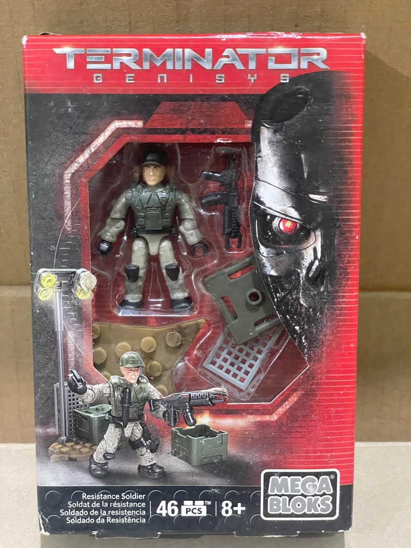 Mega Blocks Terminator Genisys Resistance Soldier, Hobbies & Toys ...