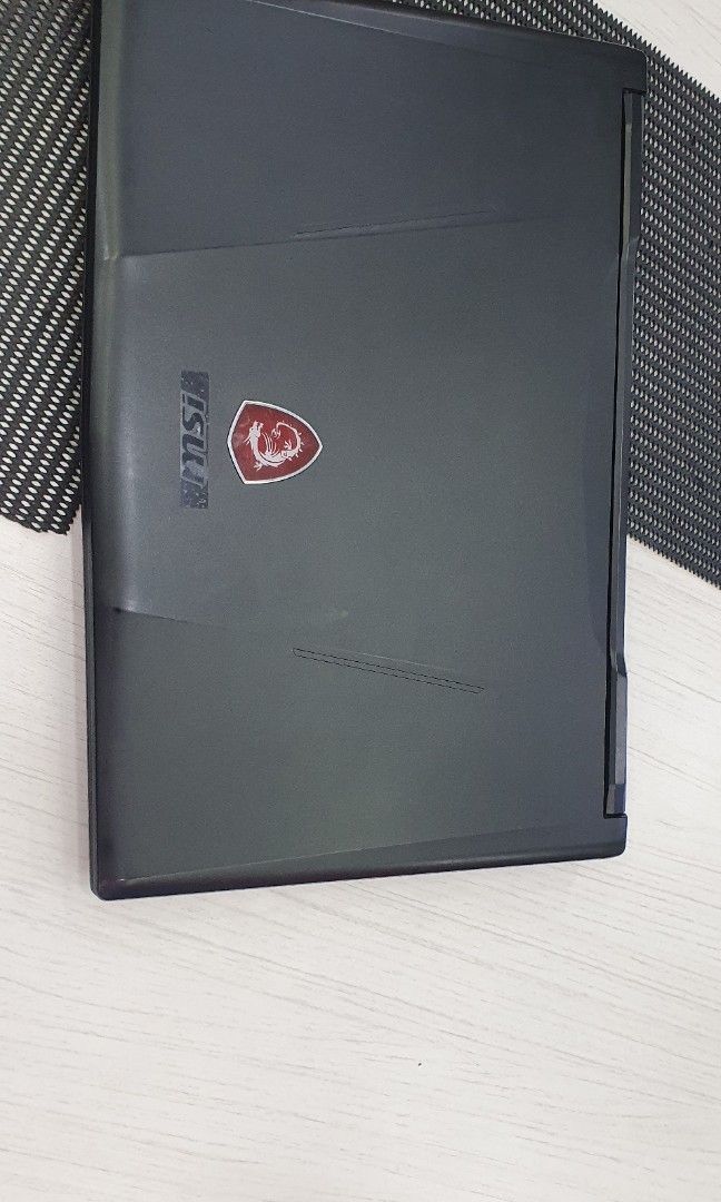 MSI GL 63 8RD Core i7-8750H CPU 2.20GHz 16GB Ram 128GB ssd 1TB HDD ...