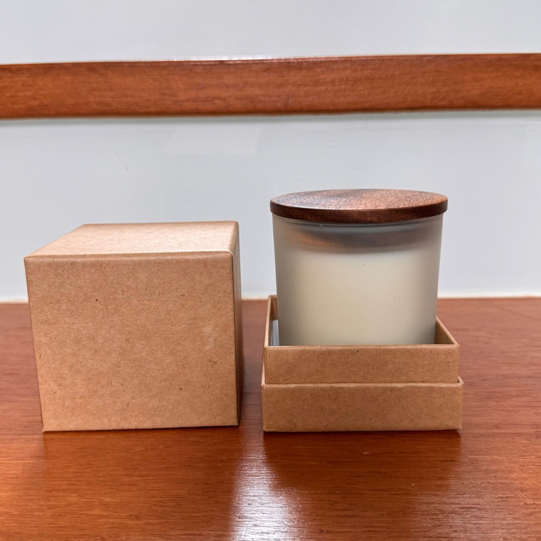 MUJI Glass Fragrance Candle 200g, Furniture & Home Living, Home ...