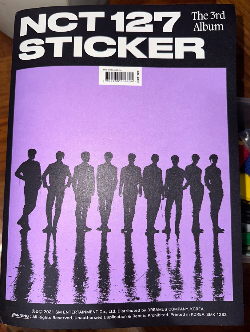 NCT 127 Sticker Album (Complete Inclusions), Hobbies & Toys ...