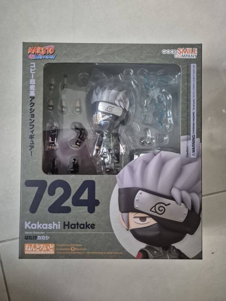 Nendoroid 724 Kakashi Hatake (Naruto Series), Hobbies & Toys, Toys ...