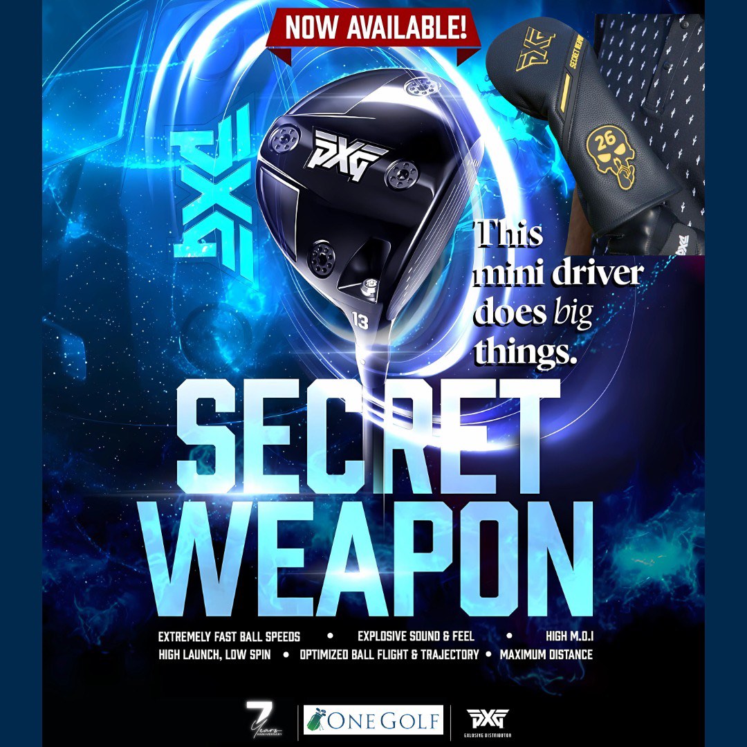 NEW 2025 PXG Secret Weapon Mini Driver (13deg) (LOCAL AUTHORISED PXG ...