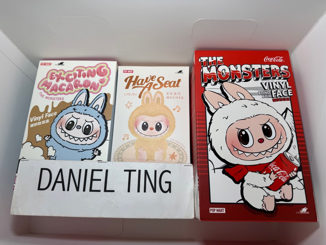 Original Labubu Combo Set Promo Single Box (1 each Version) NEW, Hobbies & Toys, Toys & Games on ...