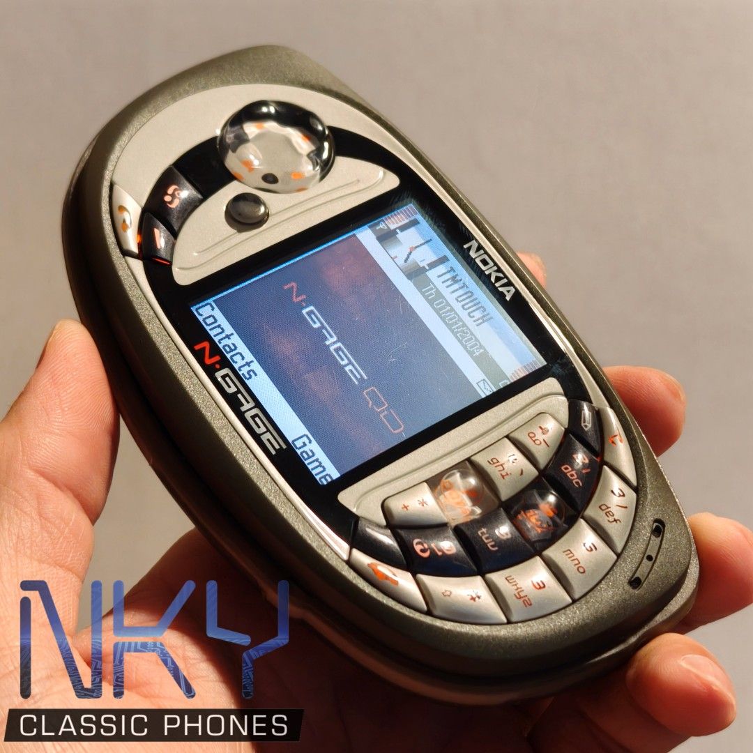 Original Nokia Ngage QD #Legendary N-Gage Gaming Phone #NKY Classic ...